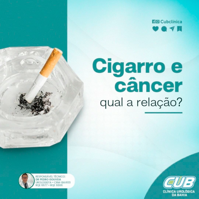 Cigarro e câncer: qual a relação? - CUB - Clínica Urológica da Bahia ...