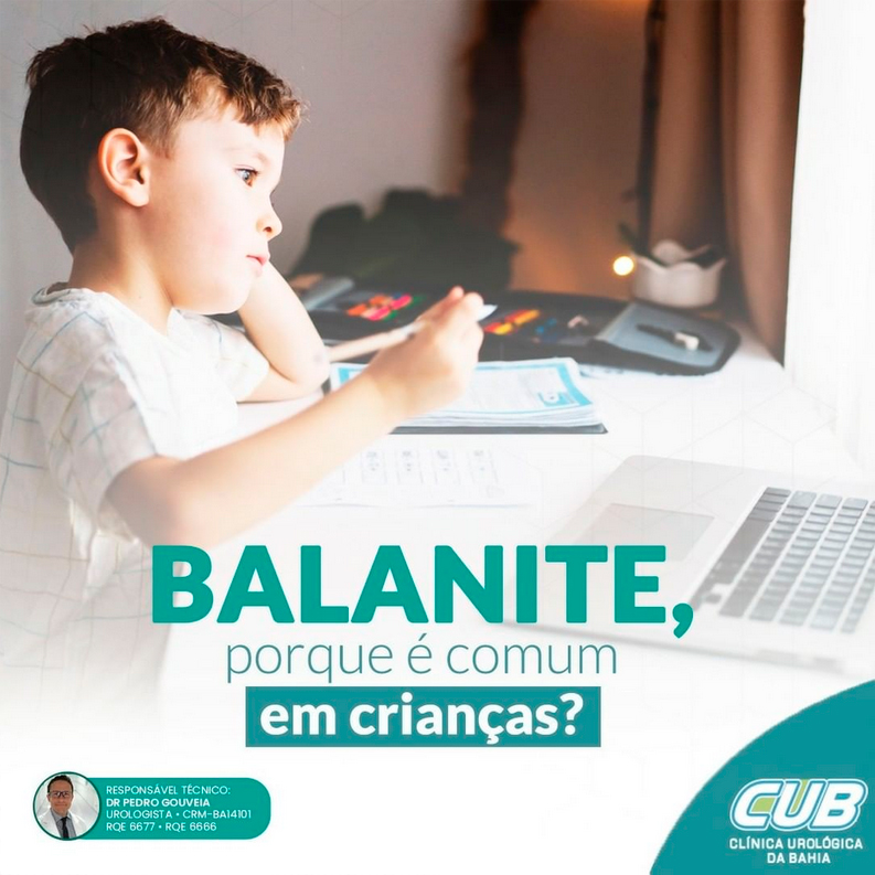Balanite, porque é comum em crianças? - CUB - Clínica Urológica da ...